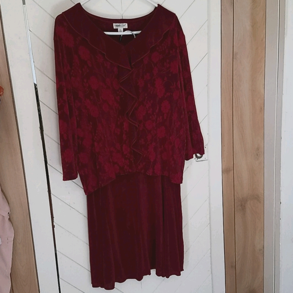 Cwc 2 Pc Knit Dress - Gem